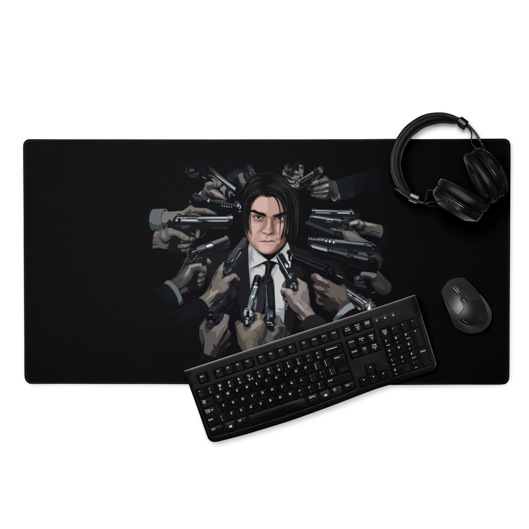 Ben Shapiro as John Wick Gaming Mouse Pad – IDW Base